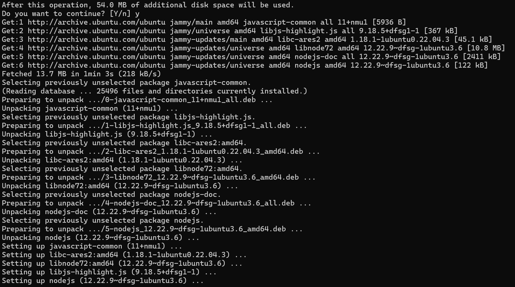 【How to Install Node.js on Ubuntu 22.04】 BLOG ᐈ Host-World.com